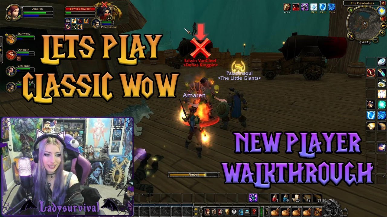 Learn to Play Classic WoW (Part 5) 💜 Walkthrough for New Players ...