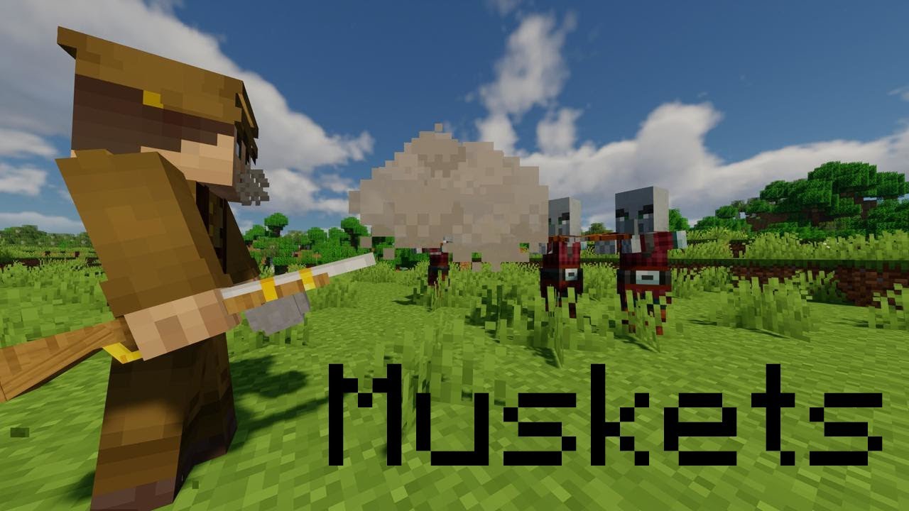 Muskets in Minecraft! - YouTube
