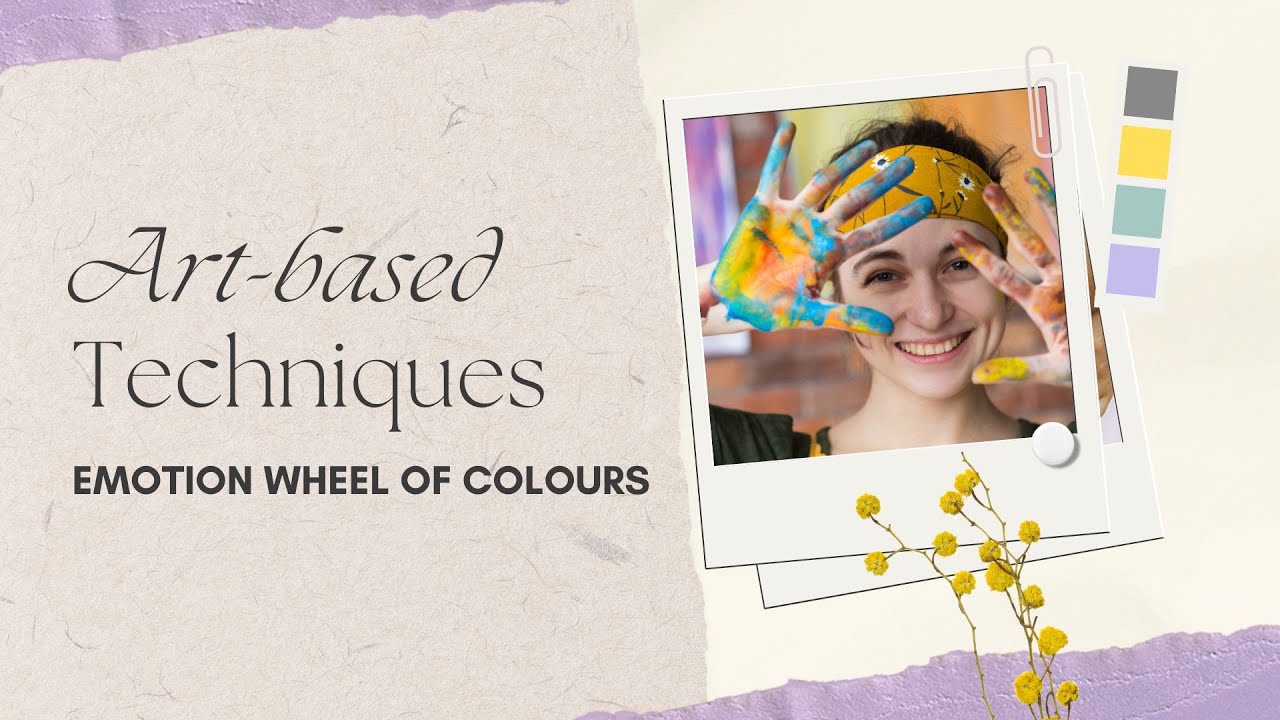 Art Therapy Interventions Day 1: Emotion Colour Wheel - YouTube