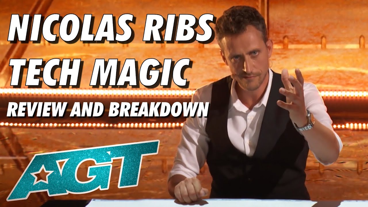 Magician Reviews Nicolas Rib's Tech Magic AGT Semi Final Performance ...