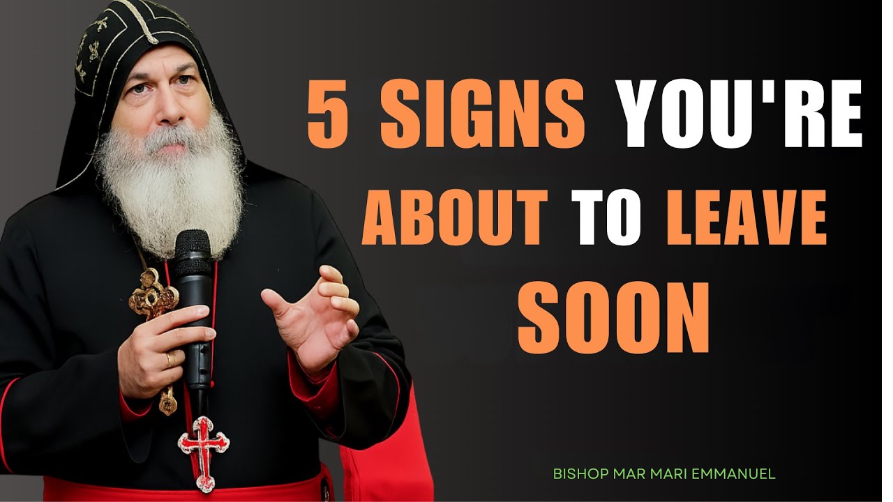 Chosen One, 5 Signs you're About to Leave Soon | God's Message | Bishop ...