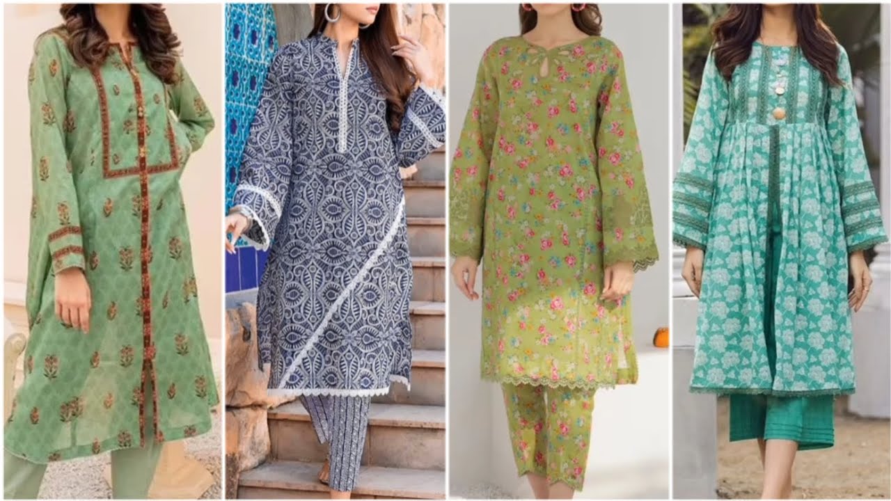 All Over Printed Dress Designs| Printed Dress Design ideas | Latest ...