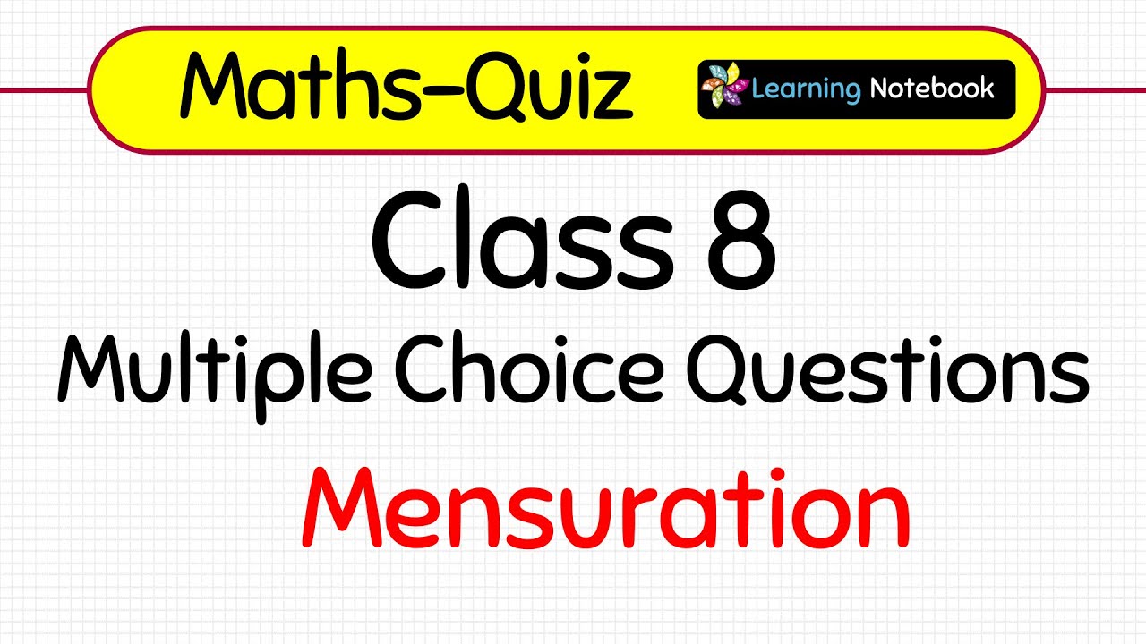 Class 8 Maths Multiple Choice Questions Class 8 Maths Chapter 11 Class 8 Maths Multiple Choice Questions Class 8 Maths Chapter 11