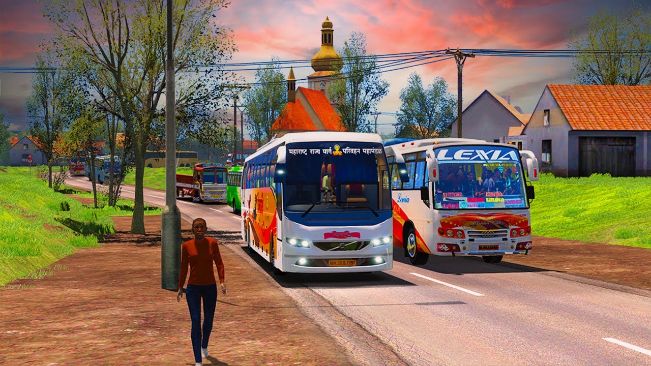 MSRTC Shivshahi Volvo Bus | B11r Volvo MSRTC - YouTube