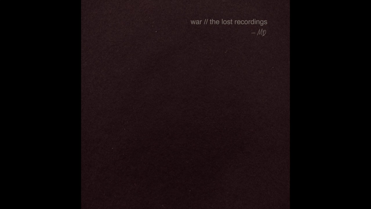 Mark Diamond - All We've Done (Lost Recording #9) [Official Audio ...