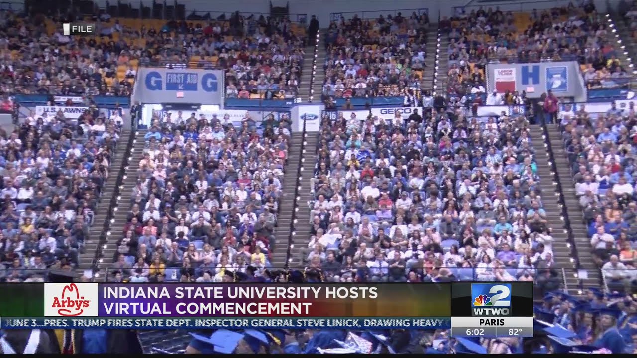 Indiana State University hosts the school's first virtual graduation ...