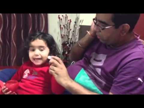 Cochlear implantation in a 2.5 yr old by Dr sumit Mrig - YouTube