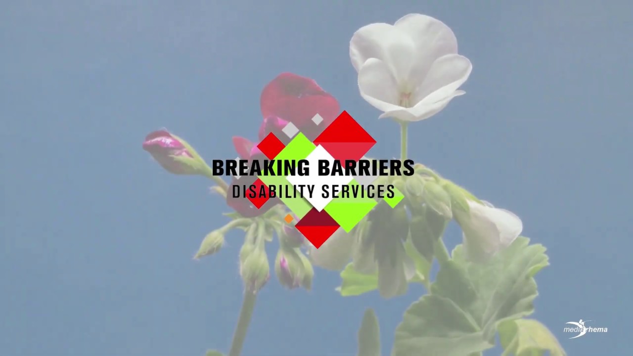 Breaking Barriers Disability Services - YouTube