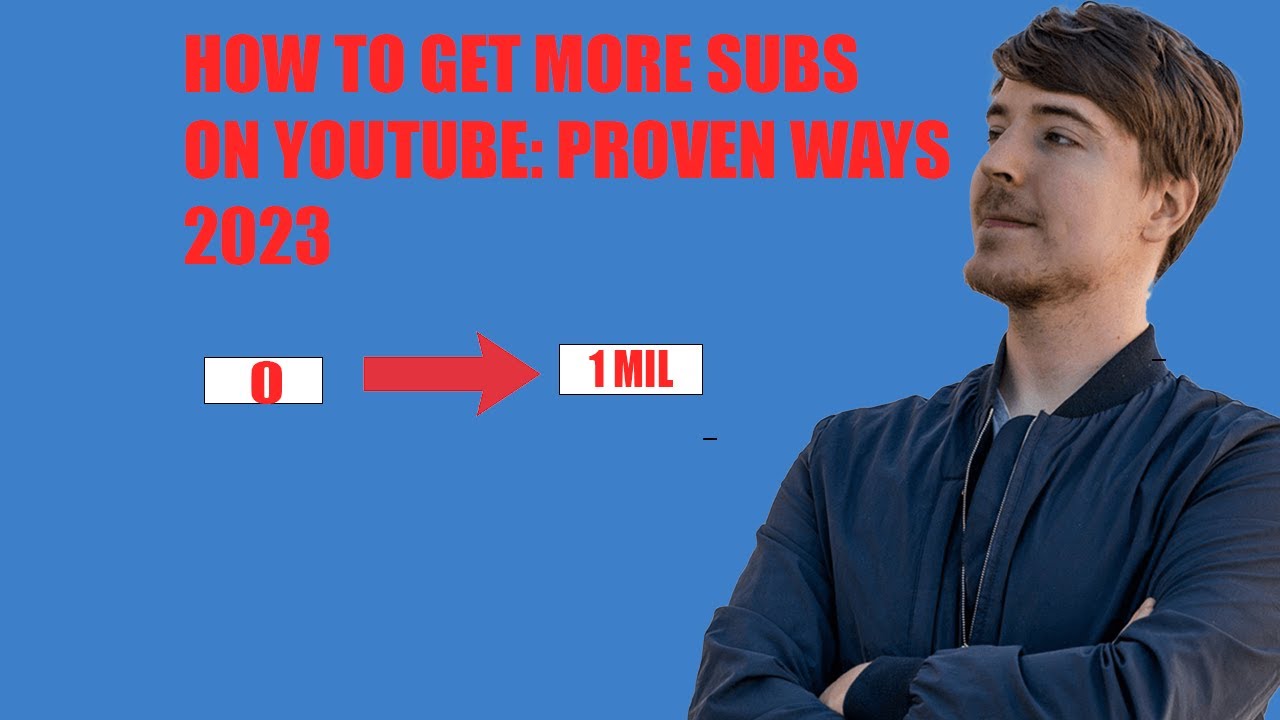 How to Get More Subscribers on YouTube: Proven Strategies and Tips 2023 ...