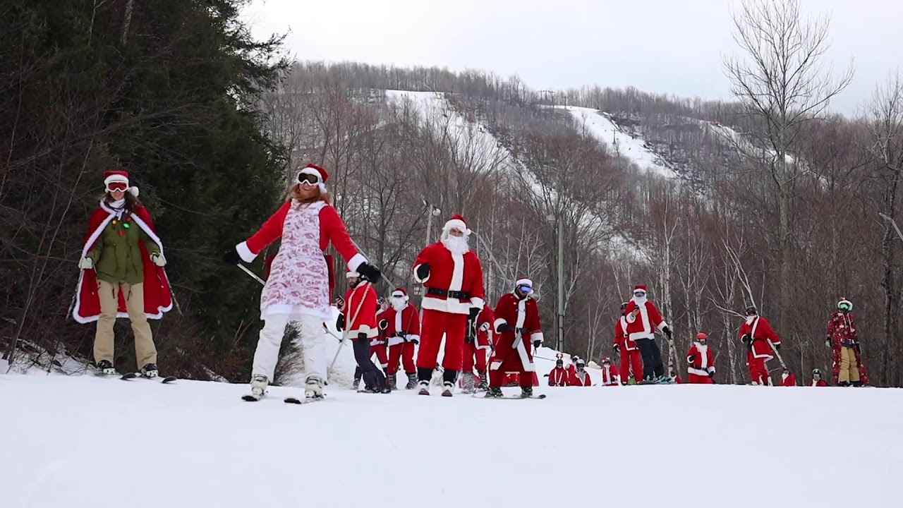 Skiing and Riding Santa Day 2019 - Windham Mountain - YouTube Skiing and Riding Santa Day 2019 - Windham Mountain - YouTube