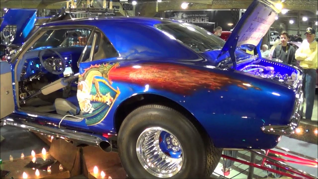1968 Camaro Blown Custom - YouTube