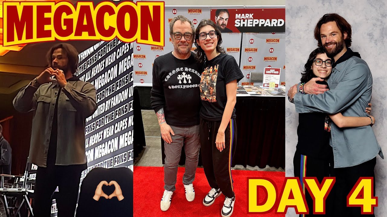 SUPERNATURAL SUNDAY (ft. Jared & Mark) ☆ MEGACON 2025 DAY 4 VLOG - YouTube