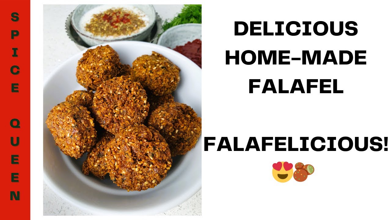 DELICIOUS HOME-MADE FALAFEL | SUPER LÆKRE AUTENTISK FALAFEL - YouTube