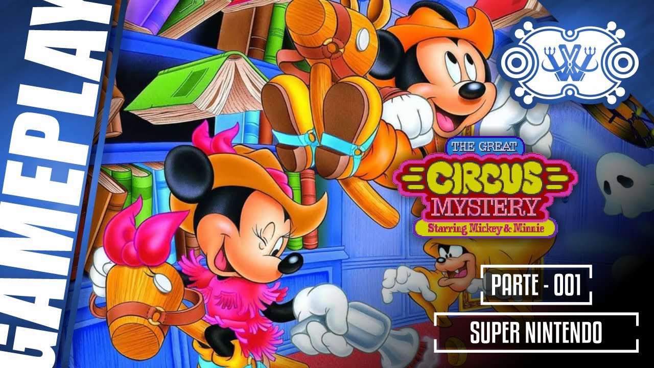 The Great Circus Mystery: starring Mickey & Minnie | SNES | Gameplay ...