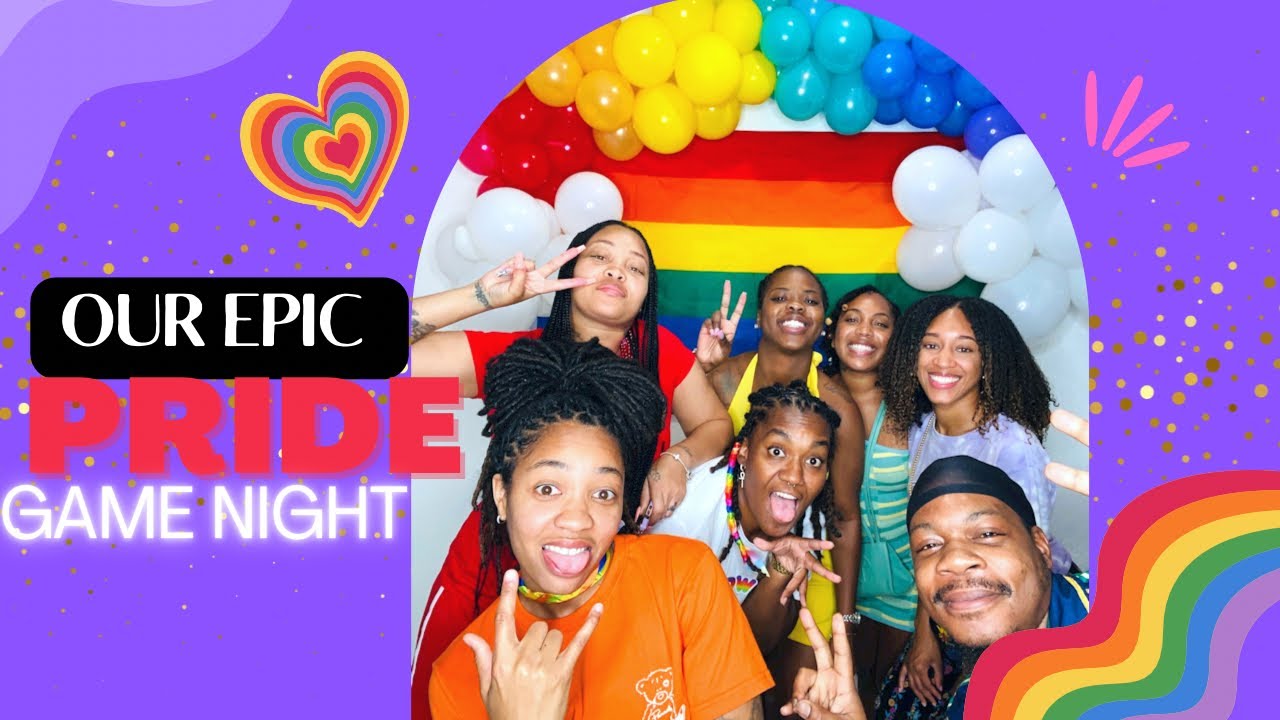 Our Pride Game Night! | Pride Month 2022 | Rainbow Themed - YouTube