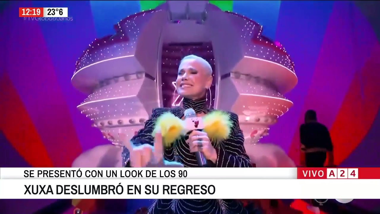 🤩 EL INCREÍBLE SHOW DE XUXA EN BRASIL - YouTube
