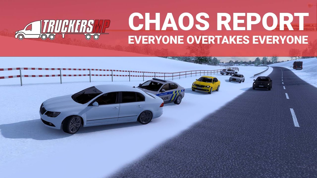 How chaotic can be one report? TruckersMP Game Reports - YouTube