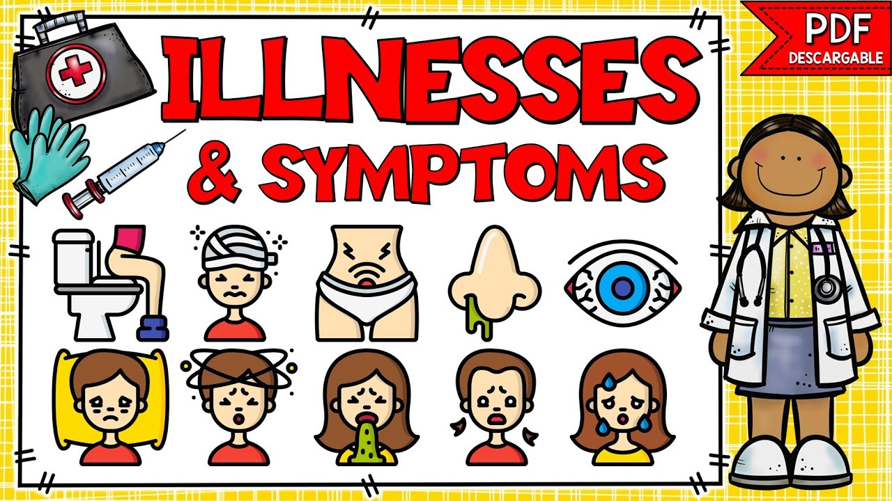 Enfermedades Y SÍntomas En InglÉs Parte 2 Vocabulary Illnesses And
