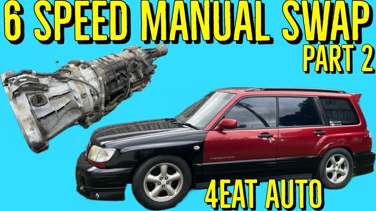 Subaru 6 speed swap | Gearbox and Diff removal | Built Subaru SF5 ...