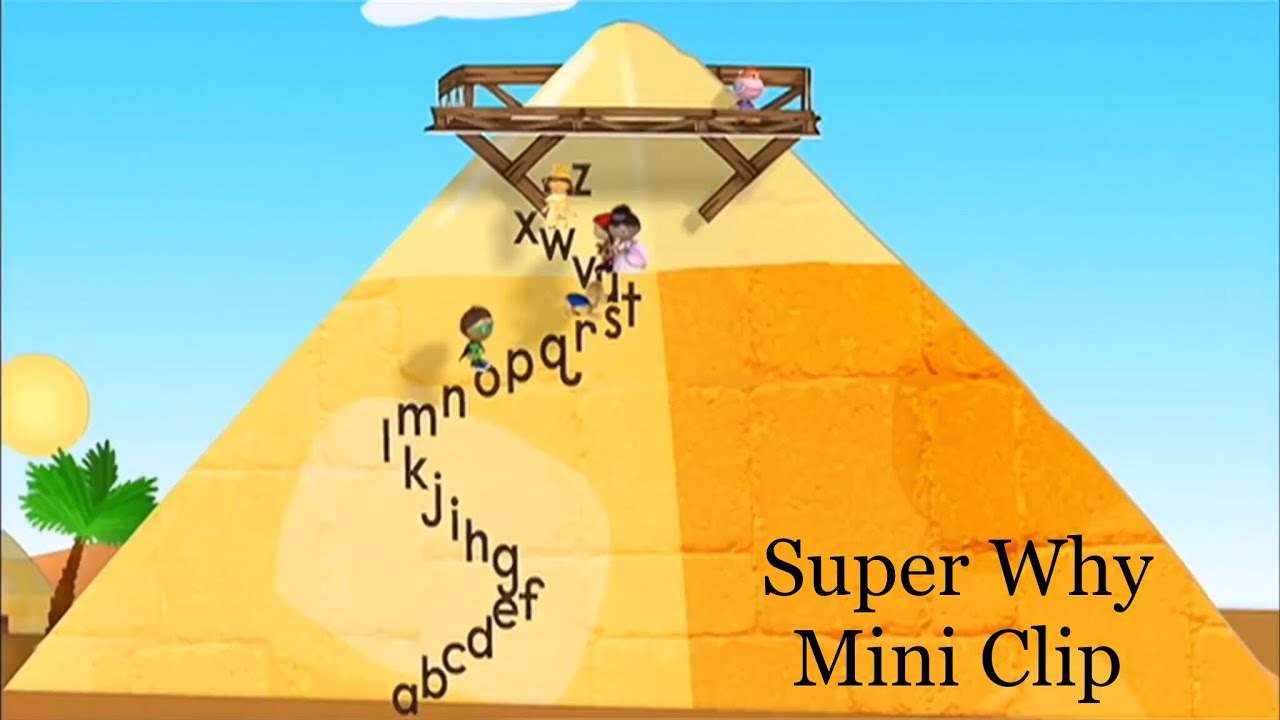 Super Why Short Clip in 4K Alpha Pig Builds Alphabet Steps - YouTube