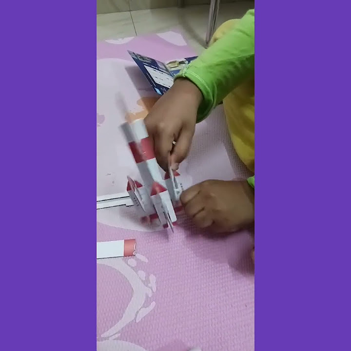 How to make PSLV ISRO rocket#tutorial#pslvshorts - YouTube