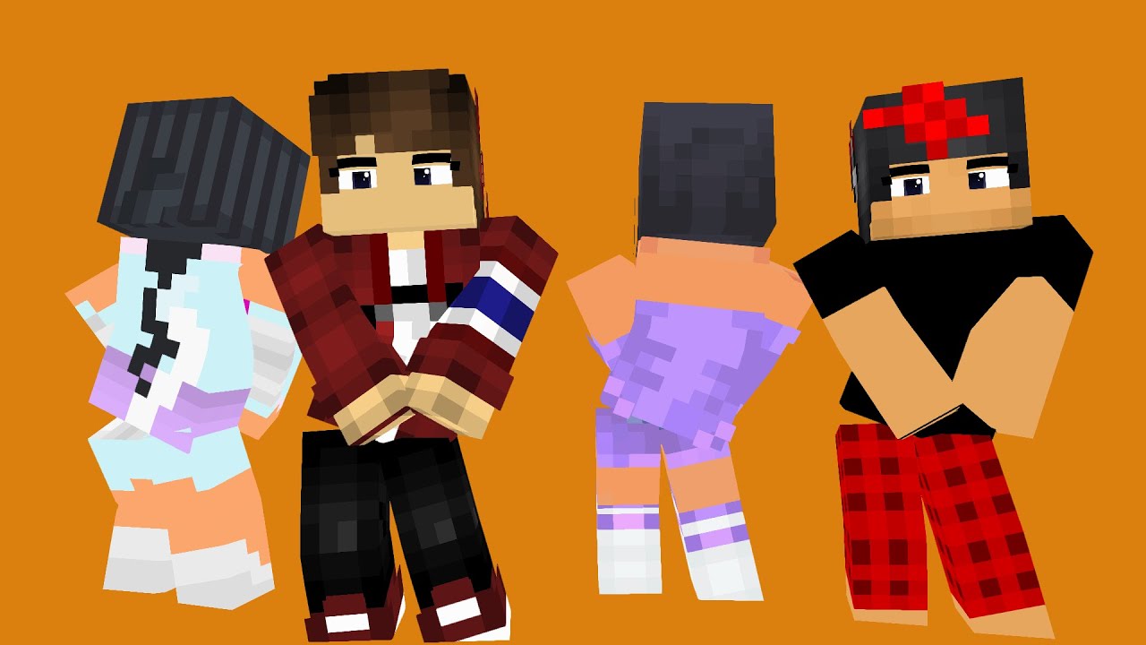 BLOOD POP BAD LIAR MEME APHMAU AND ARON 53 - MINECRAFT ANIMATION # ...