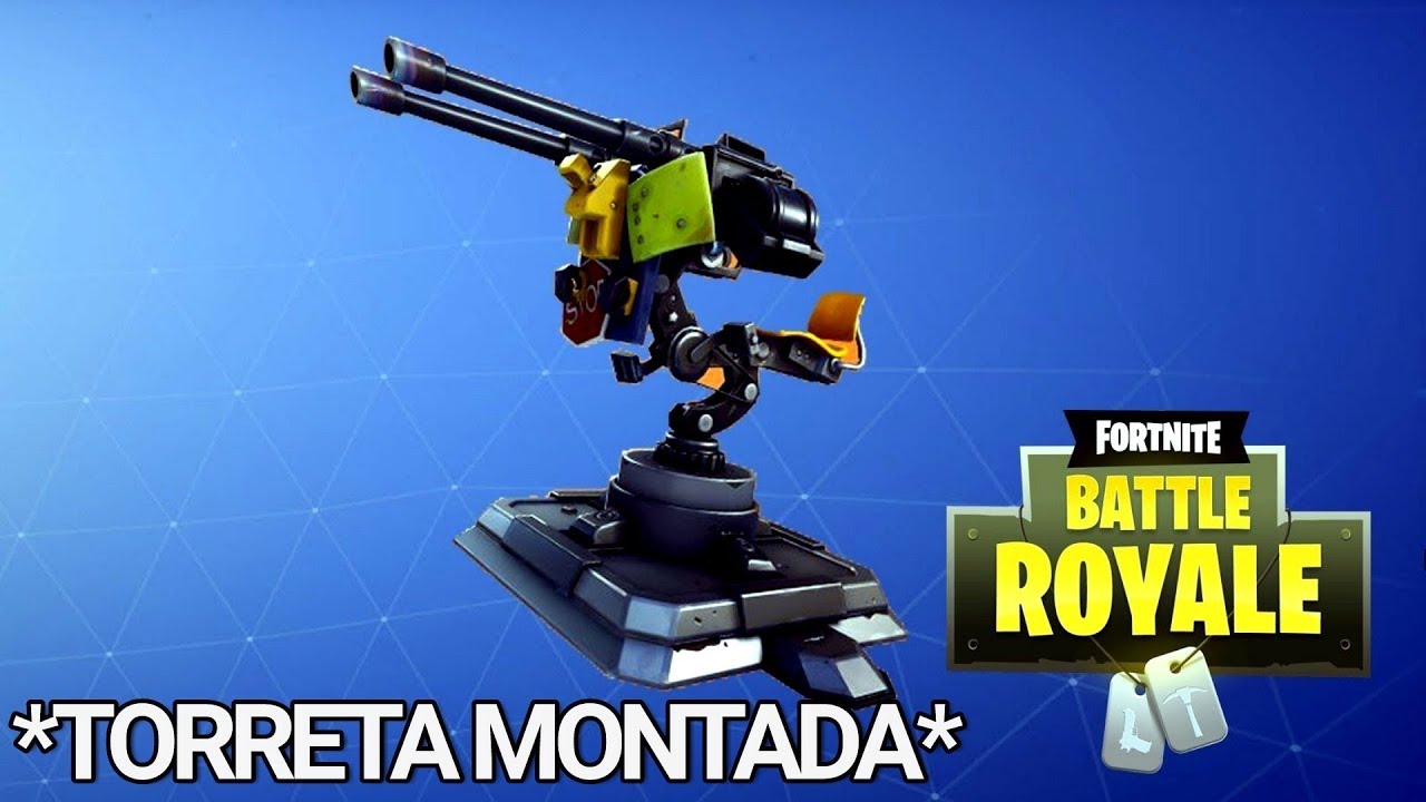 🔴 *TORRETA MONTADA* *NUEVA ARMA* llegará Proximamente a FORTNITE Battle ...