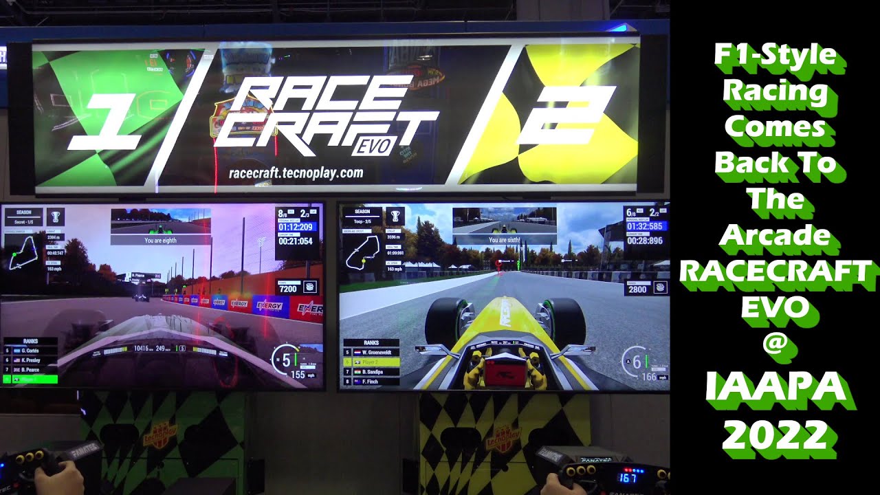 RaceCraft EVO Returns To IAAPA - YouTube