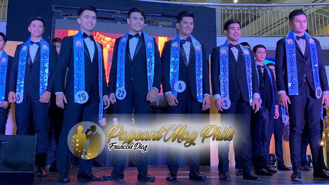 Mister Continental Philippines 2019 Formal Wear Competition - YouTube