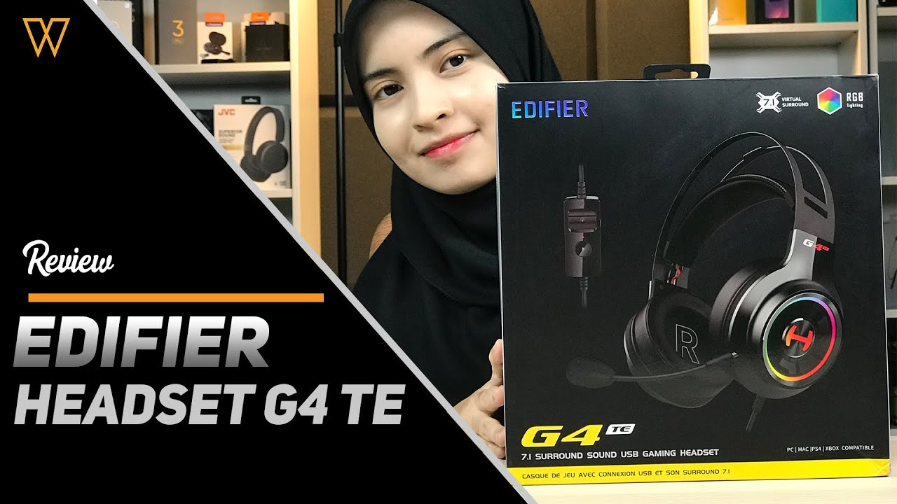 Gaming Headset Gegar Kepala , Edifier G4 TE - YouTube