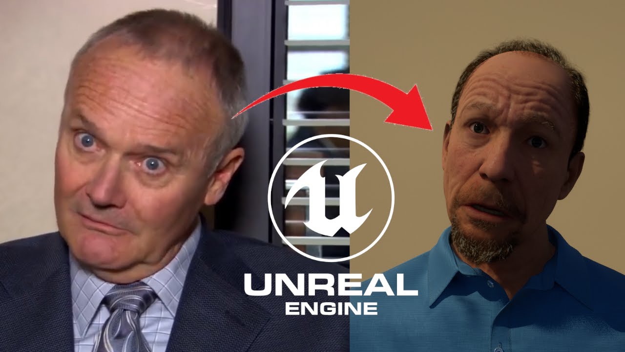 Facial Motion Capture - The Office - Creed Talking about the 60s - YouTube