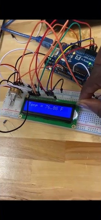 Arduino Temperature Sensor Project Youtube