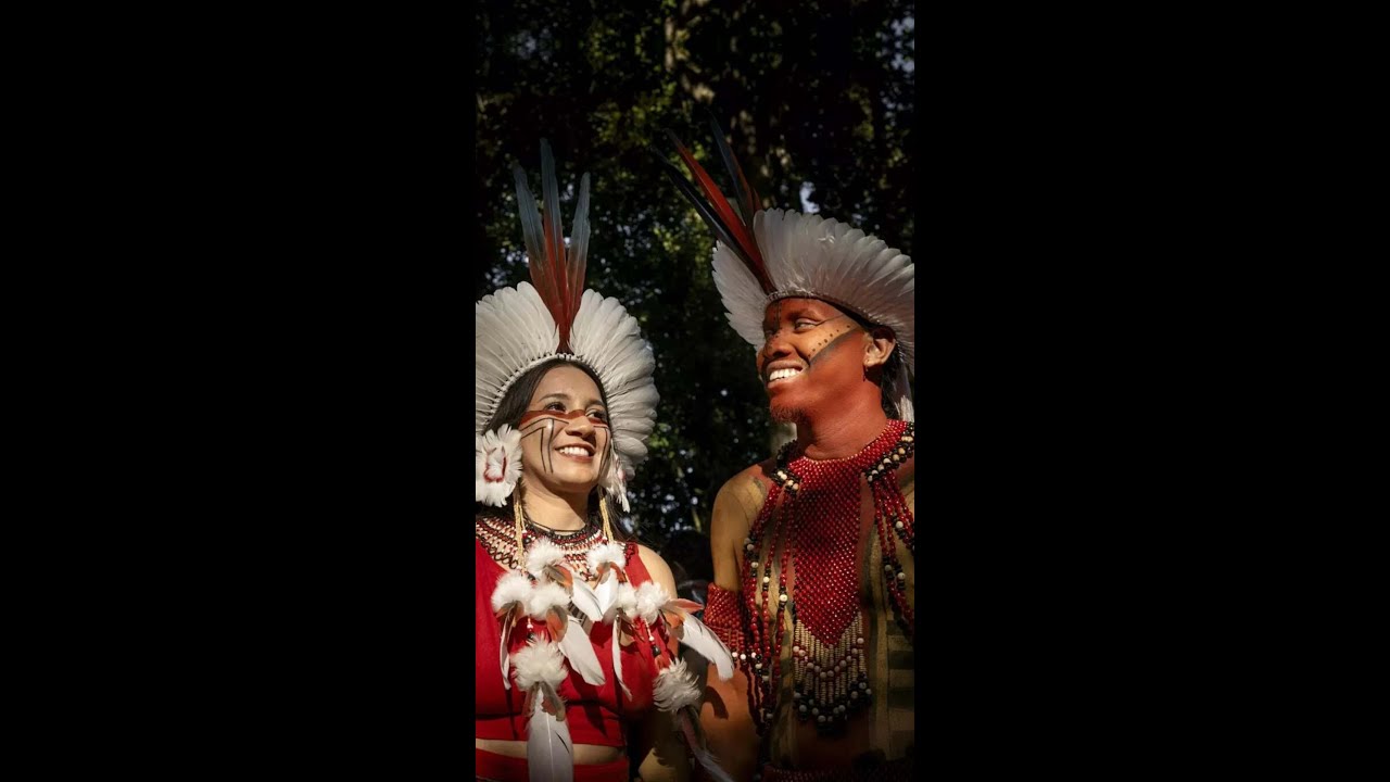 Sob a proteção ancestral: cenas de um casamento tradicional indígena ...