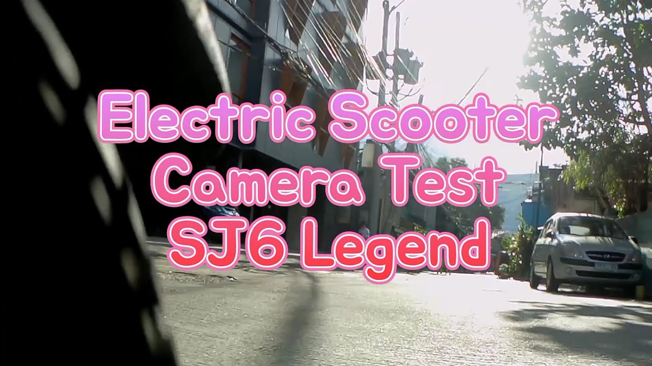 Sj6 legend rear camera test - YouTube