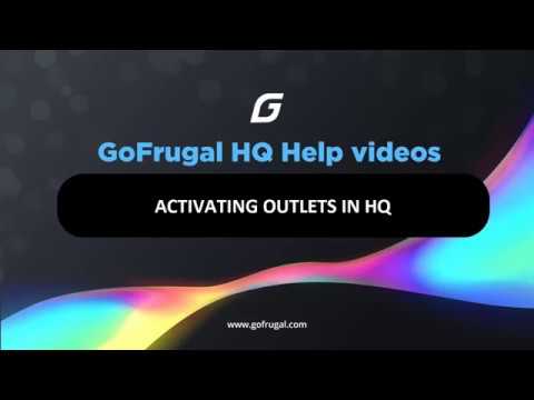 GoFrugal HQ -Activating Outlets In HQ | English - YouTube