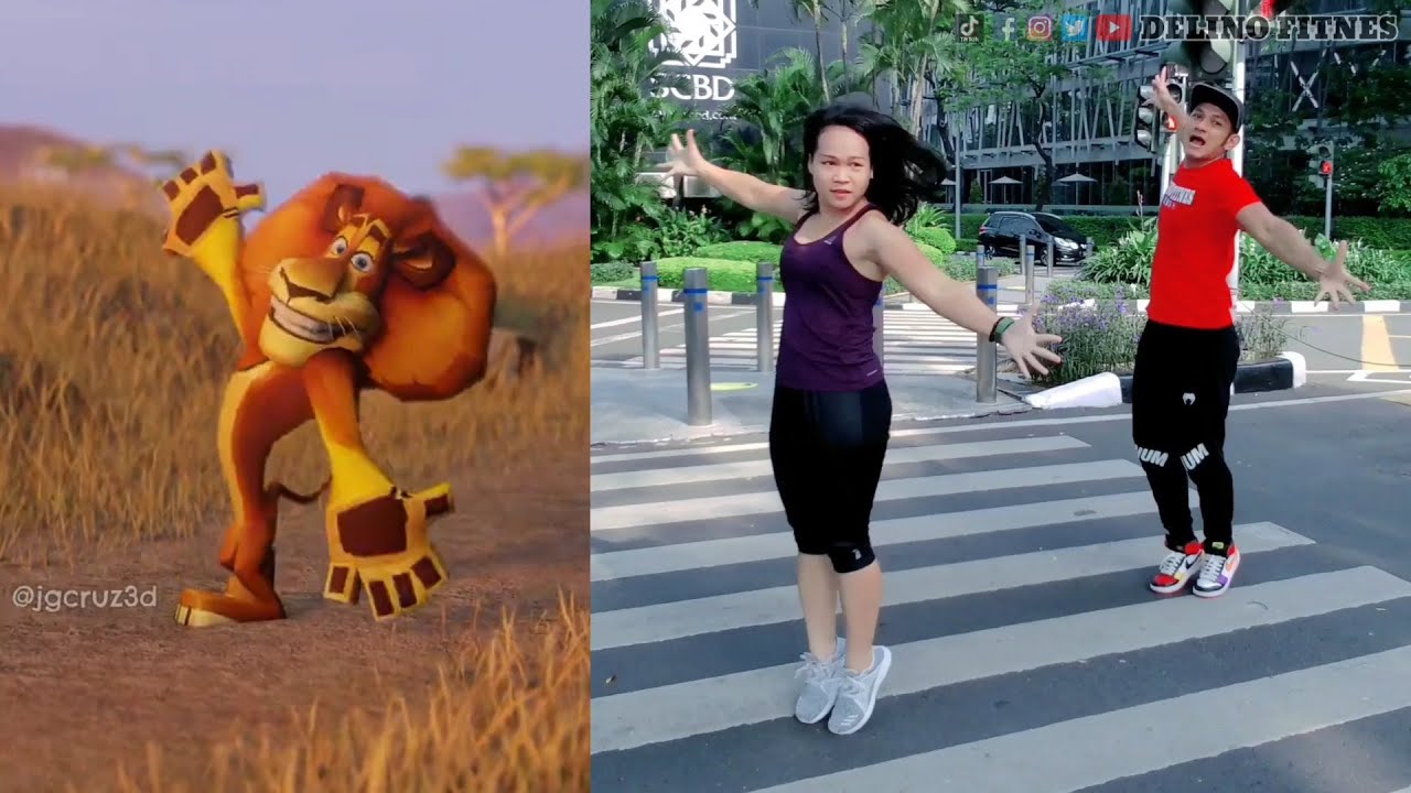 I Like To Move It Dance Challenge Madagascar Tiktok Viral - YouTube