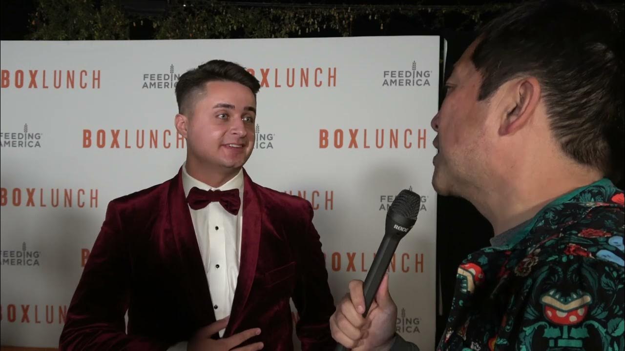 Timothy Foster Carpet Interview at BoxLunch Holiday Gala 2023 - YouTube