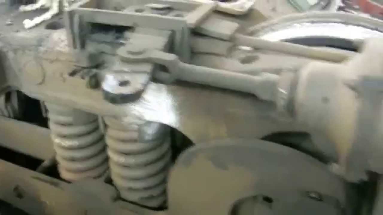 Electric locomotive Bogie details - YouTube