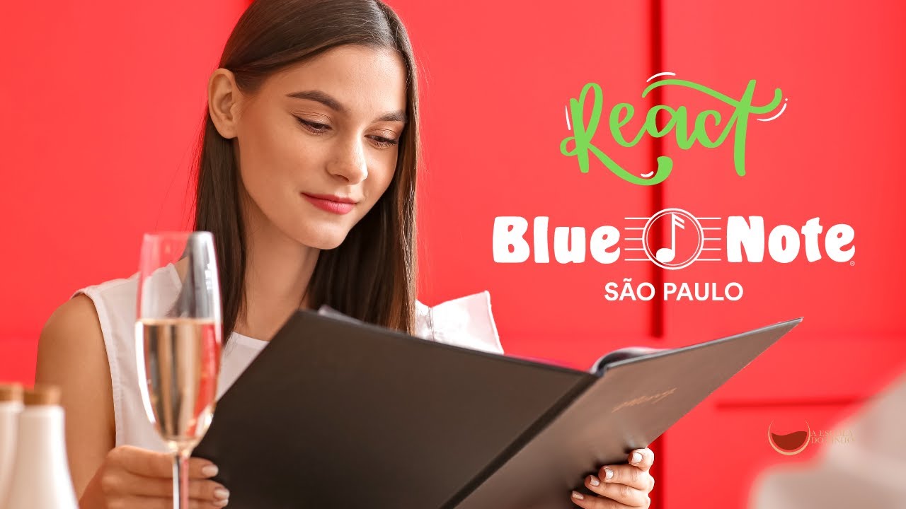 Como é a CARTA de VINHOS do Restaurante BLUE NOTE SP | REACT - YouTube