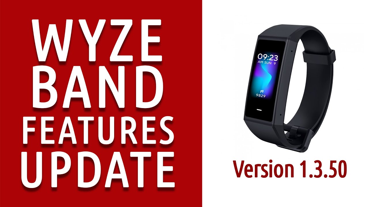 Wyze Band Firmware Update 01 - See What's New - YouTube