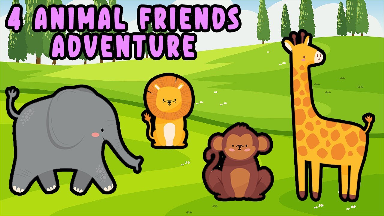 The Wise World: 4 Animal Friends Adventure - YouTube