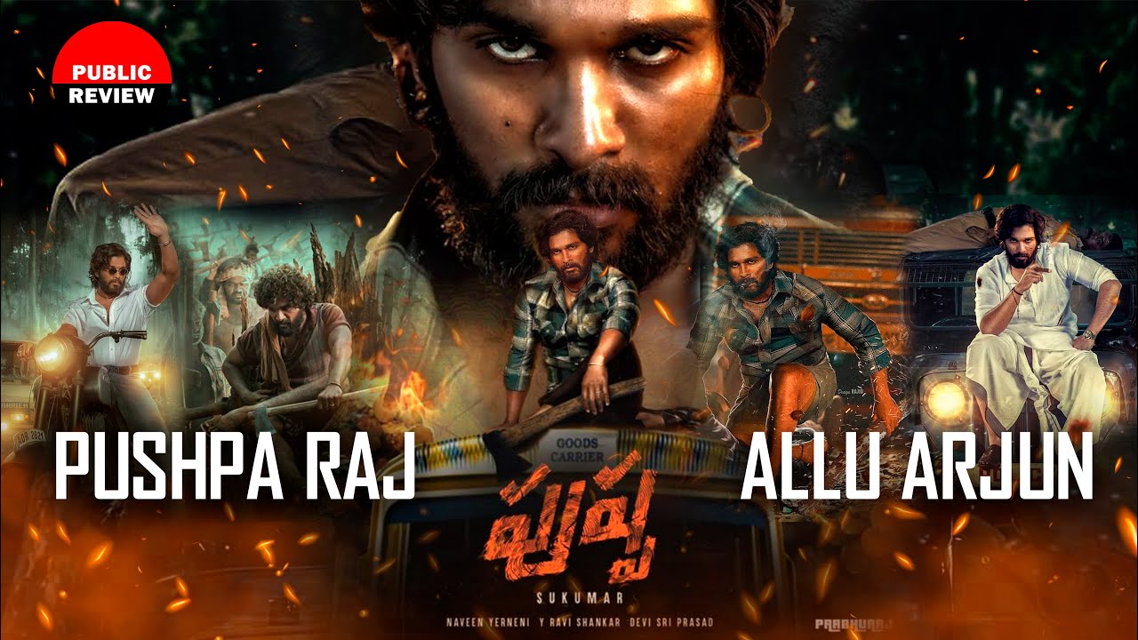 Pushpa Raj movie | Allu Arjun | Pushpa | Rashmika mandanna | Fahadh ...