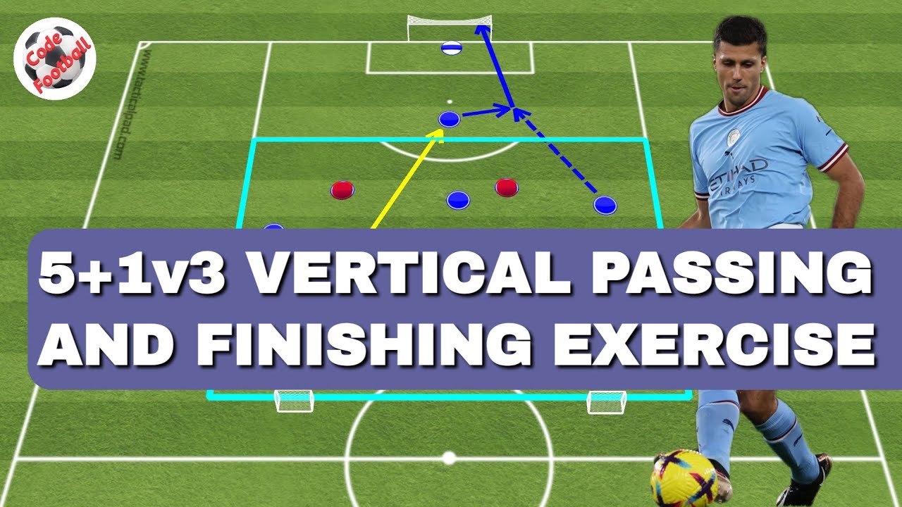 5+1v3 vertical passing and finishing exercise! - YouTube