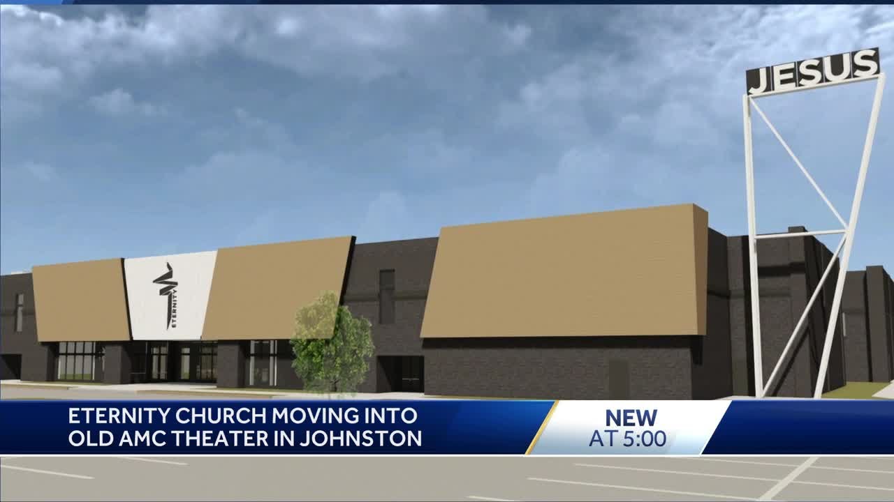 Eternity Church moving into old AMC theater in Johnston - YouTube