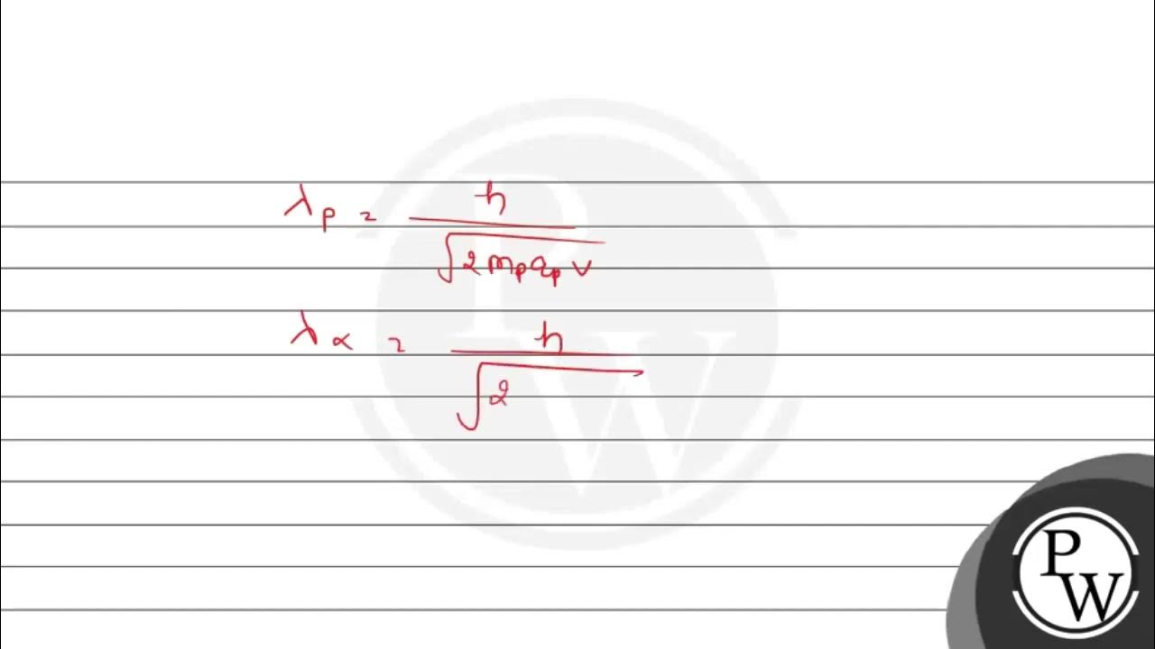 A proton and an \( \alpha \)-particle are accelerated through the same potential difference. Fin ...