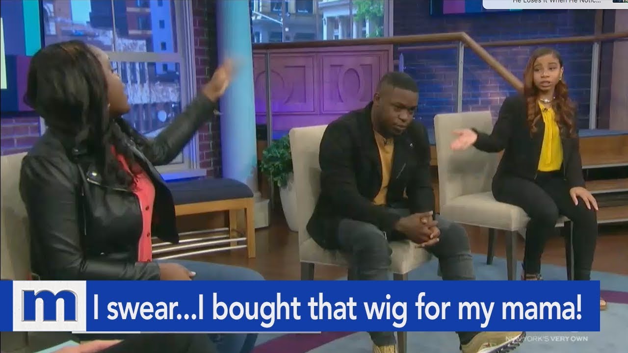 I swear...I bought that wig for my mama! | The Maury Show - YouTube