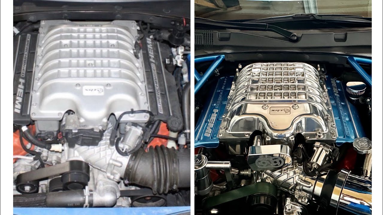 HELLCAT Engine Bay mods from a World of Wheels BEST in Class Winner ...