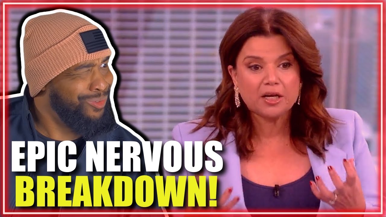 Anna Navarro Has NERVOUS FREAKOUT On the View - YouTube