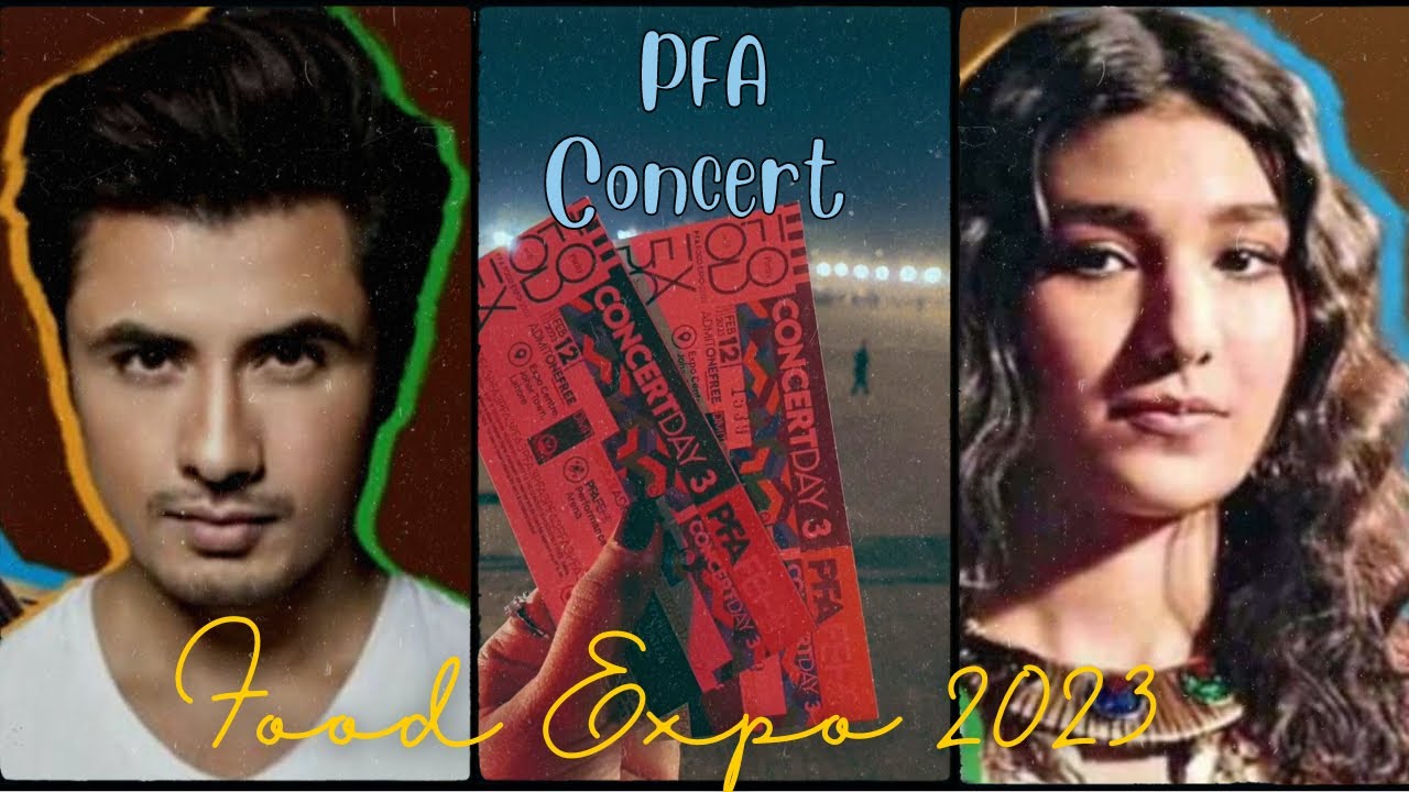 We got VIP Pass | PFA Concert Expo 2023 | Part 2 | Ali Zafar, Shae Gill ...