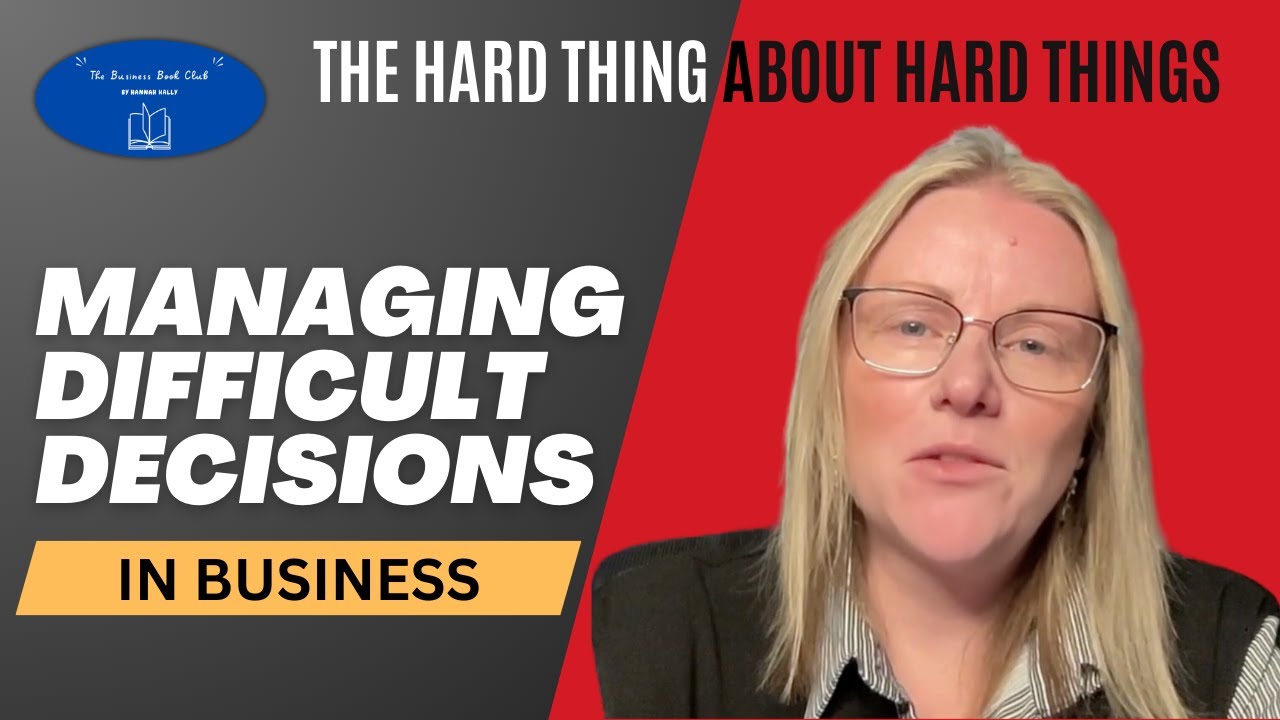 The Hard Thing About Hard Things Summary | Ben Horowitz’s Leadership ...